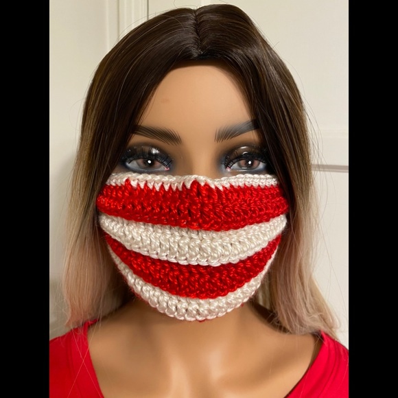 Hand Made | Accessories | Handknitted Face Mask | Poshmark